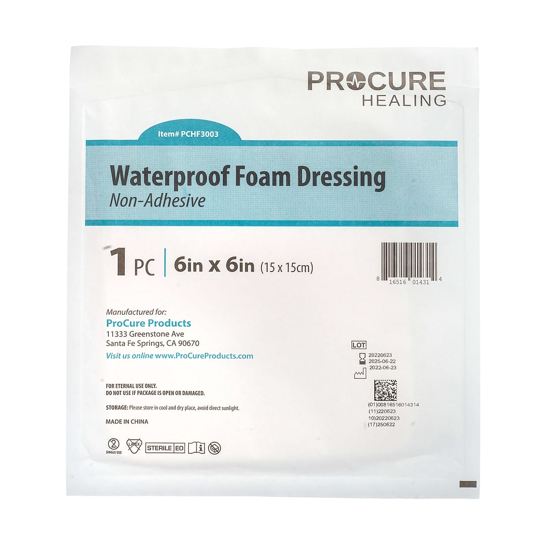 Waterproof Foam Dressing (Non-Adhesive) - Procure Products