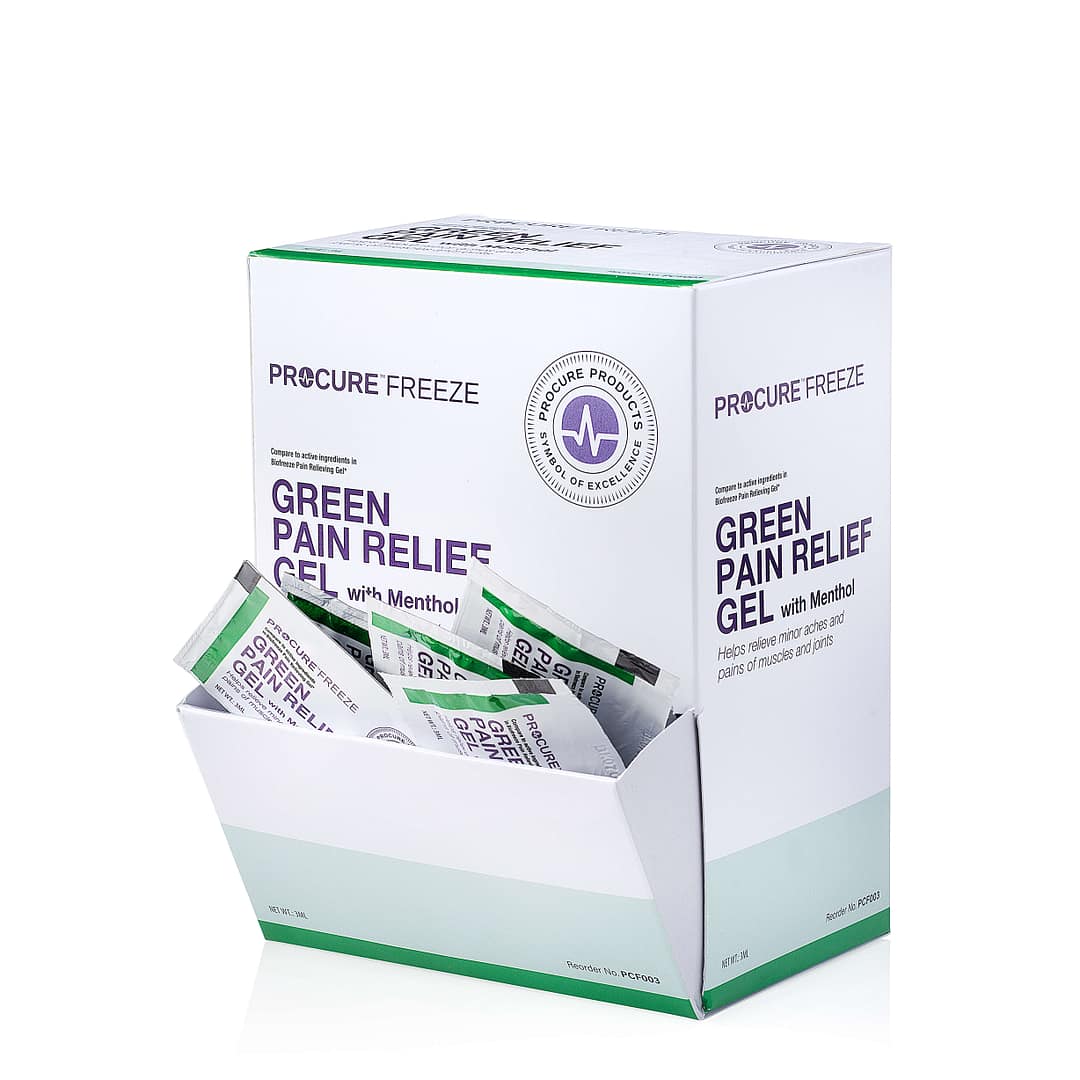 Green Pain Relief Gel (with Menthol) - Procure Products