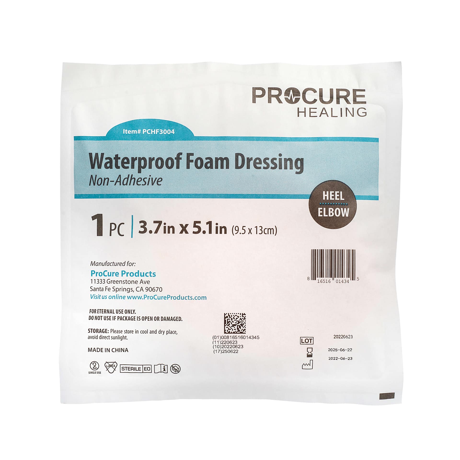 Waterproof Foam Dressing (Non-Adhesive) - Procure Products