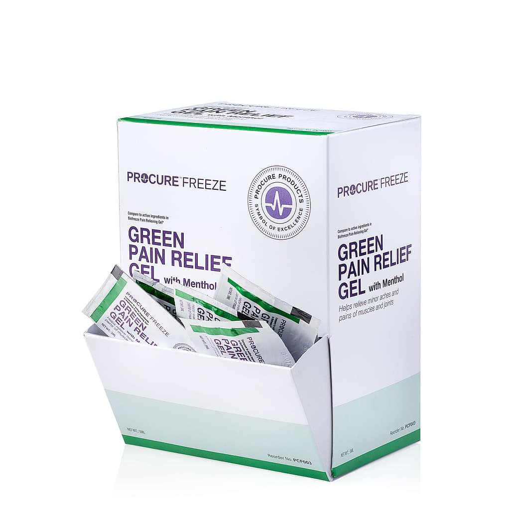 Green Pain Relief Gel (with Menthol) - Wynnmed Healthcare Products
