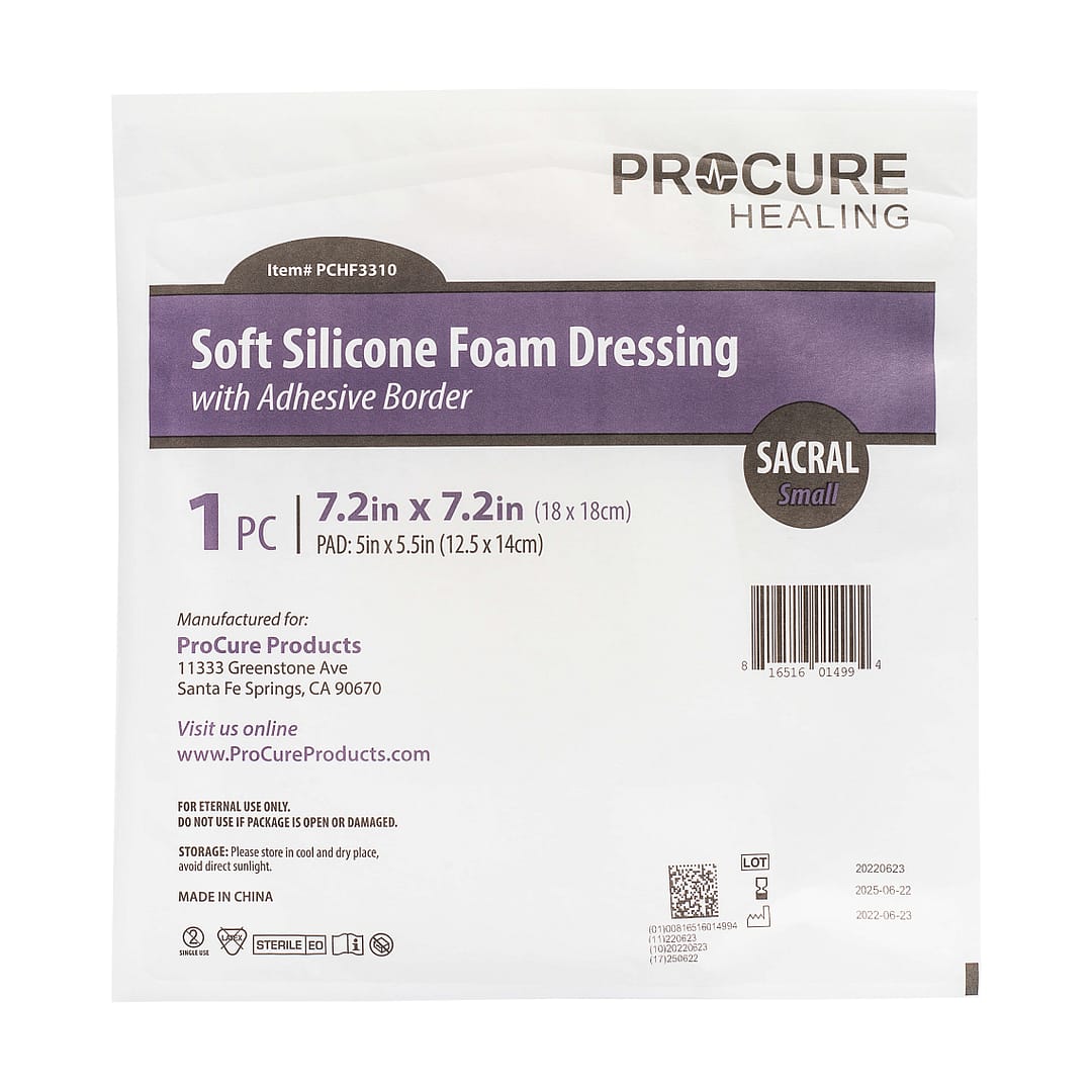 Soft Silicone Foam Dressing (With Border) - Wynnmed Healthcare Products