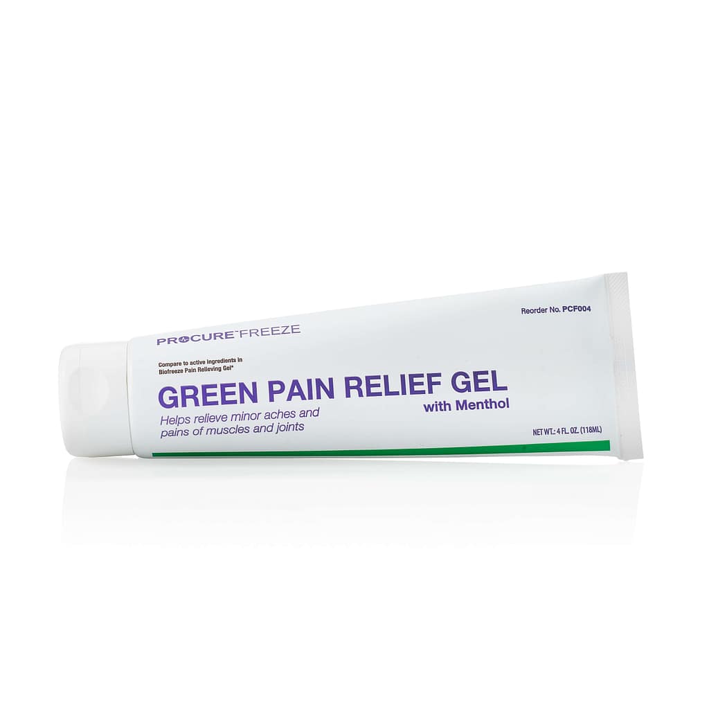 Green Pain Relief Gel (with Menthol) - Procure Products
