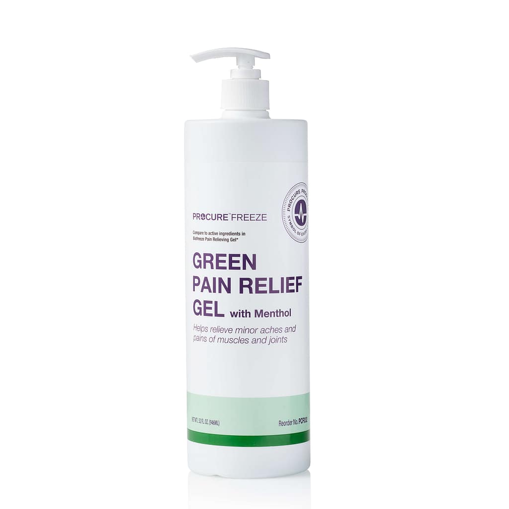 Green Pain Relief Gel (with Menthol) - Procure Products