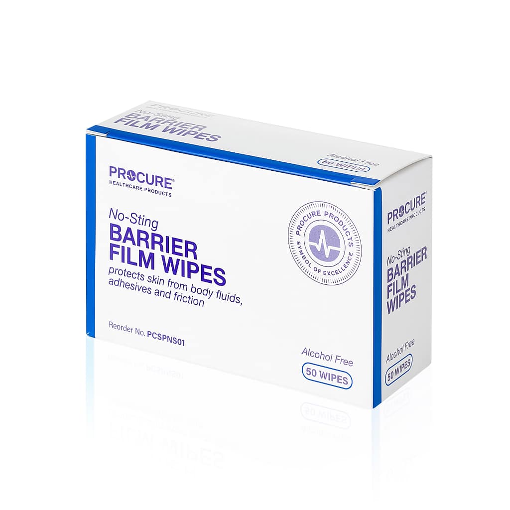 NO STING Skin Protective Barrier Swabs, Wipes & Spray - Procure Products