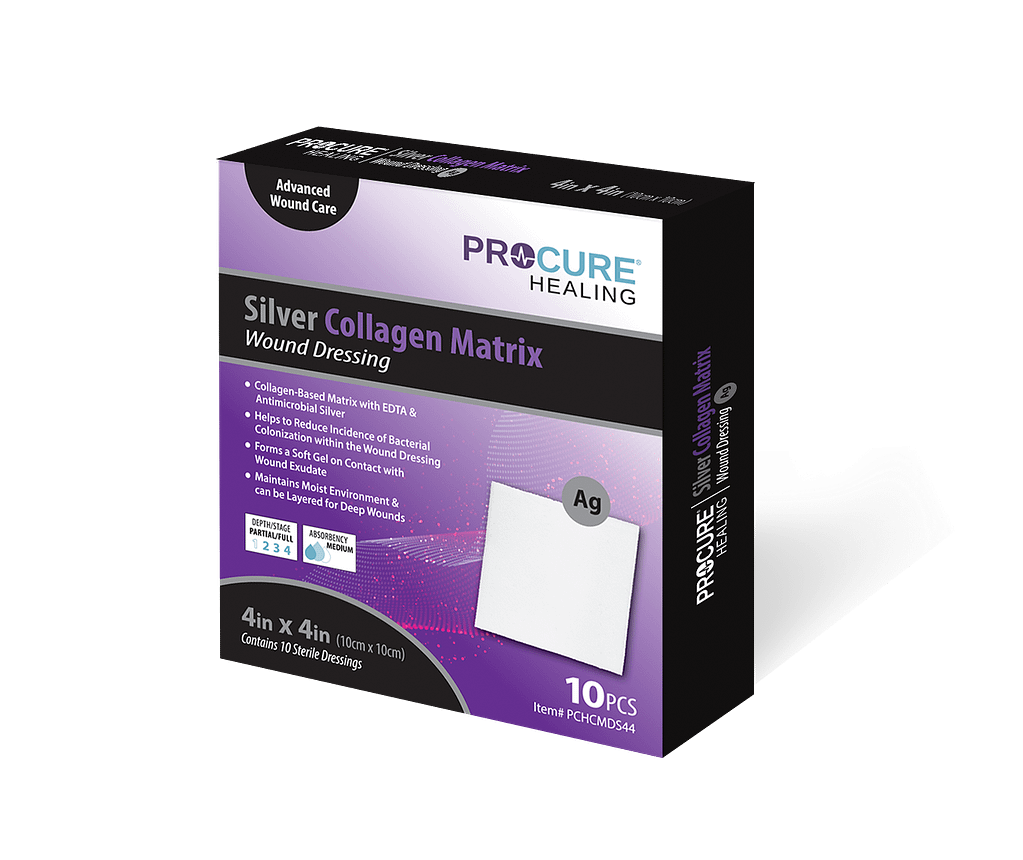 Silver Collagen Matrix Wound Dressing - Procure Products