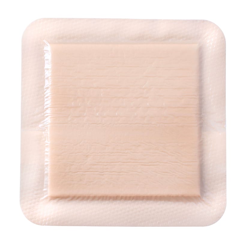 Silver Silicone Foam Dressing (With Border) - Procure Products
