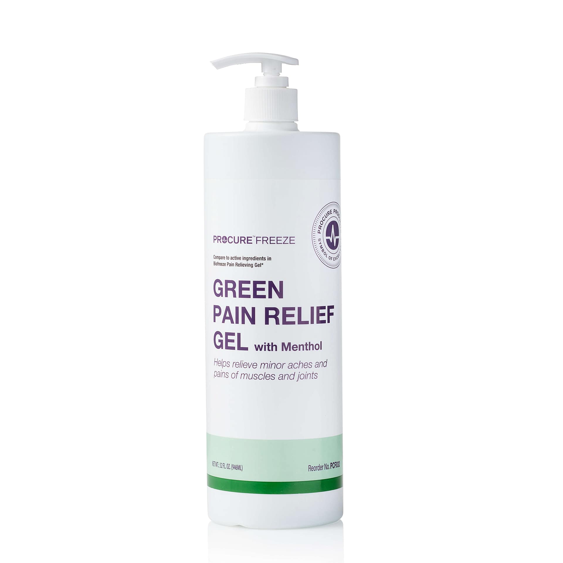Green Pain Relief Gel (with Menthol) - Procure Products