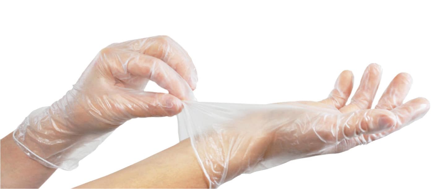 Clear Vinyl Examination Gloves (150) - Procure Products