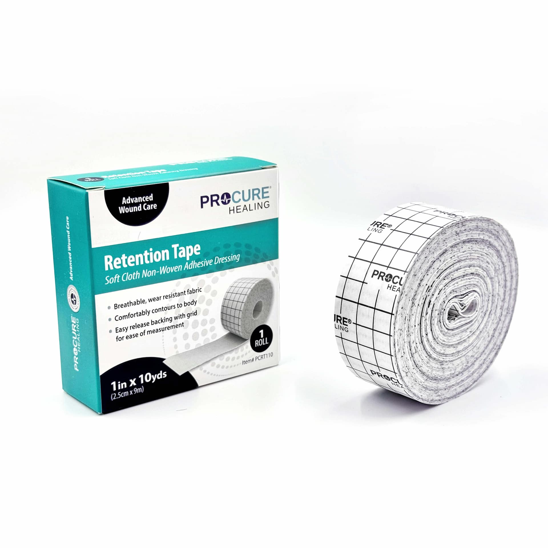 Retention Tape Soft Cloth Non-Woven Adhesive Dressing - Procure Products