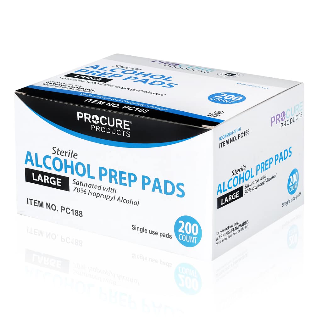 Alcohol Prep Pads (2-ply) - Wynnmed Healthcare Products