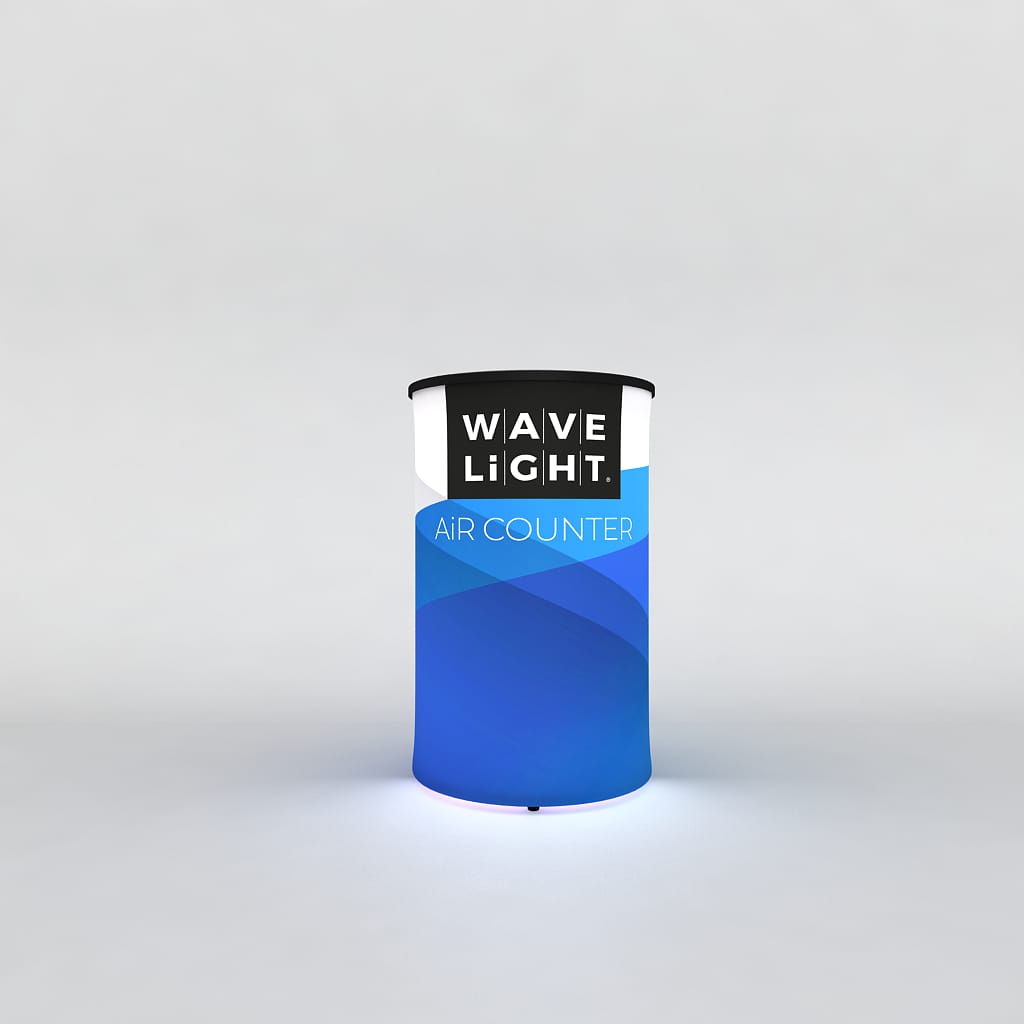 WaveLight® Air Backlit Inflatable Counter - Circular | ExpoBanners ...