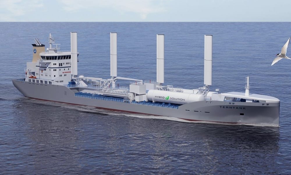 Methanol and Wind Hybrid Tankers Ordered