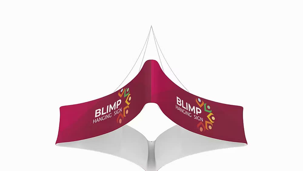 Flexible Display Options: WaveLine Hanging Banner