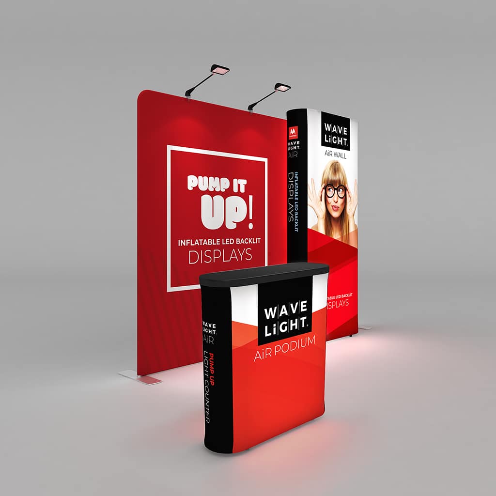 WaveLight® Air Wall Displays | ExpoBanners UK