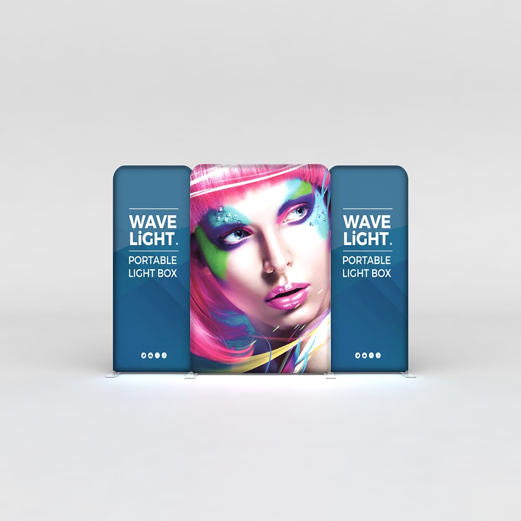WaveLight® Backlit Display - Kit 07 | ExpoBanners UK
