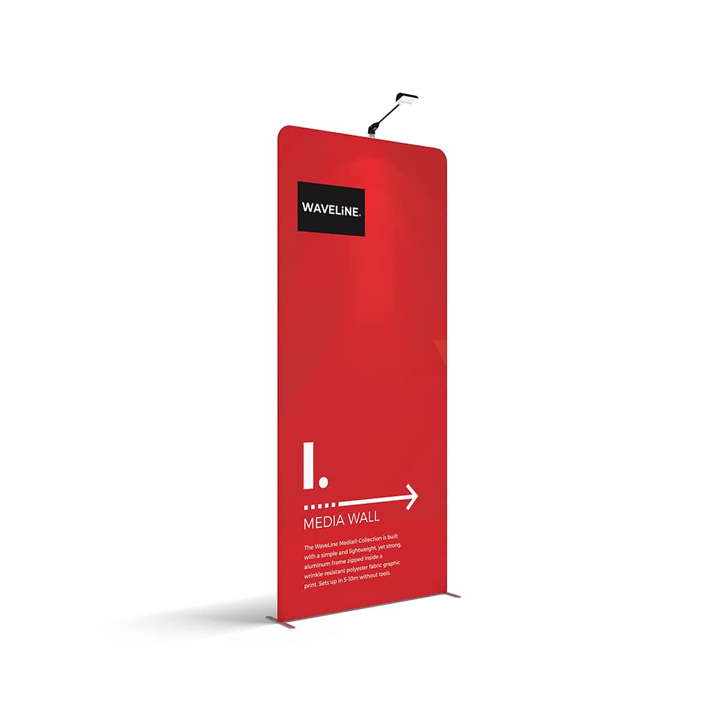 WaveLine® Media Display Wall I | ExpoBanners UK
