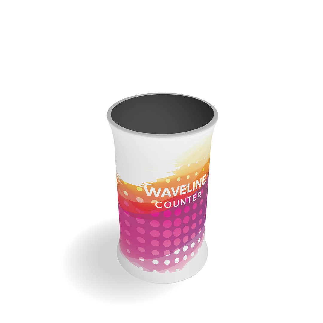 WaveLine® Circular Counter | ExpoBanners UK