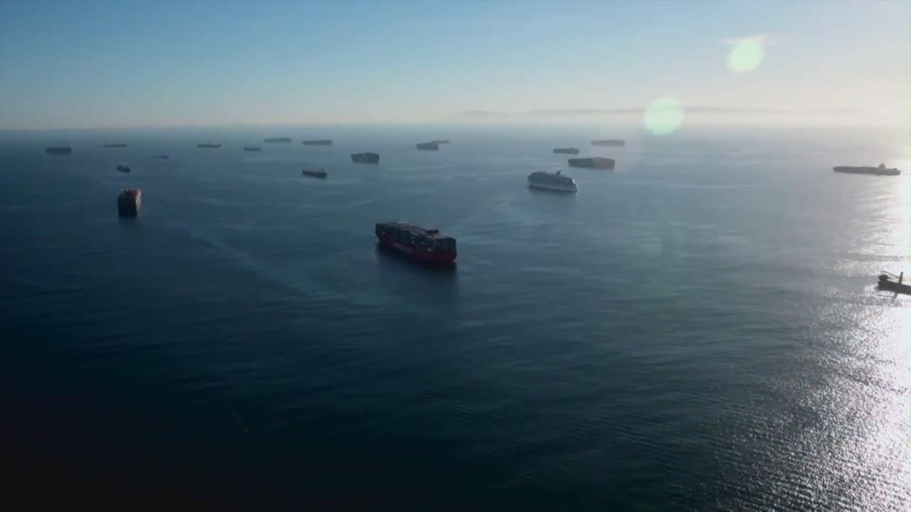 Container Shipping Congestion in L.A.