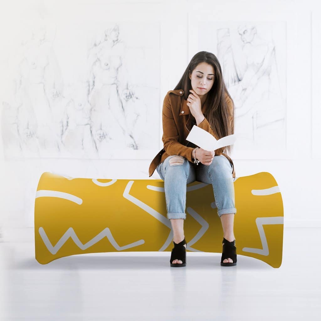 WaveLine® Inflatable Bench | ExpoBannners UK